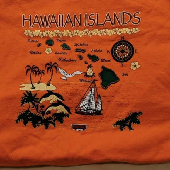 Hanes | Tops | Final Markdown Hawaiian Islands Tshirt | Poshmark